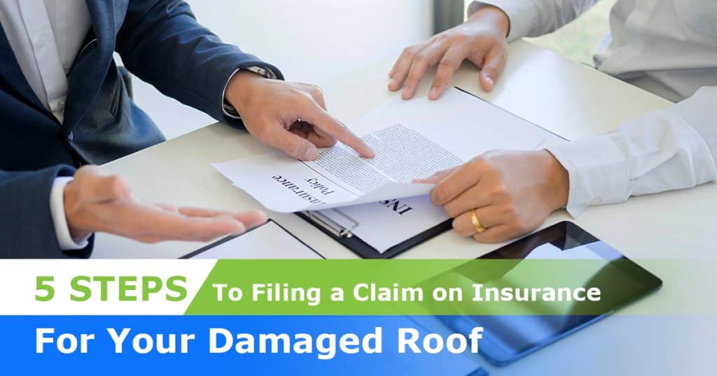 Roof Damage Insurance Claim - 5 Steps To Filing One